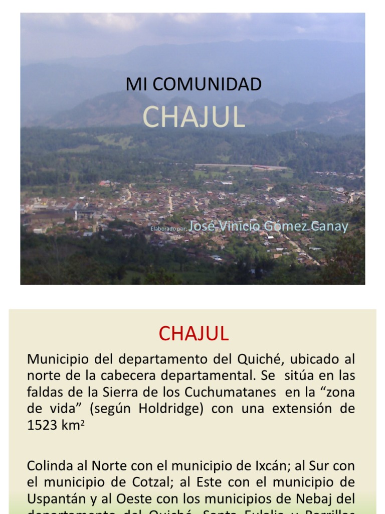 Chajul | PDF | Pueblos Indígenas de las Américas | Guatemala