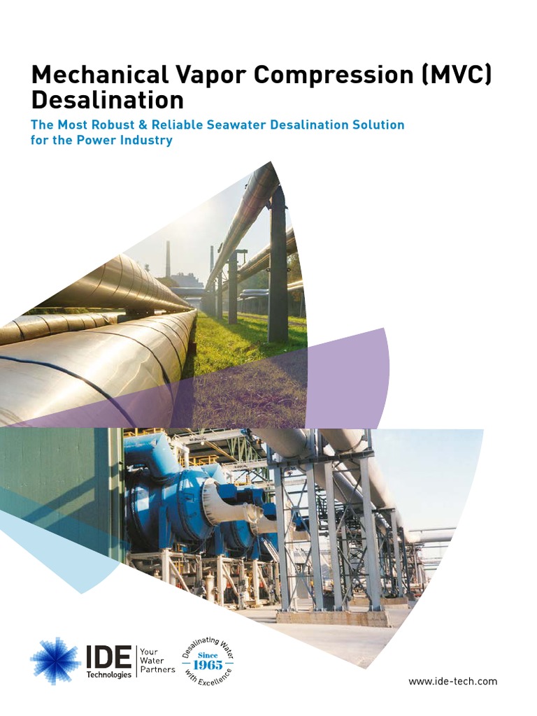 Mechanical Vapour Compression MVC Brochure | PDF | Desalination | Power ...