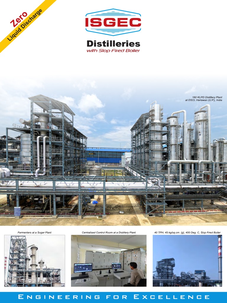 Isgec Sugar Distilleries Leaflet English Oct21 | PDF
