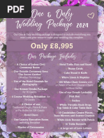2026 Bell and Blossom Wedding Packages | PDF | Bride | Bathroom