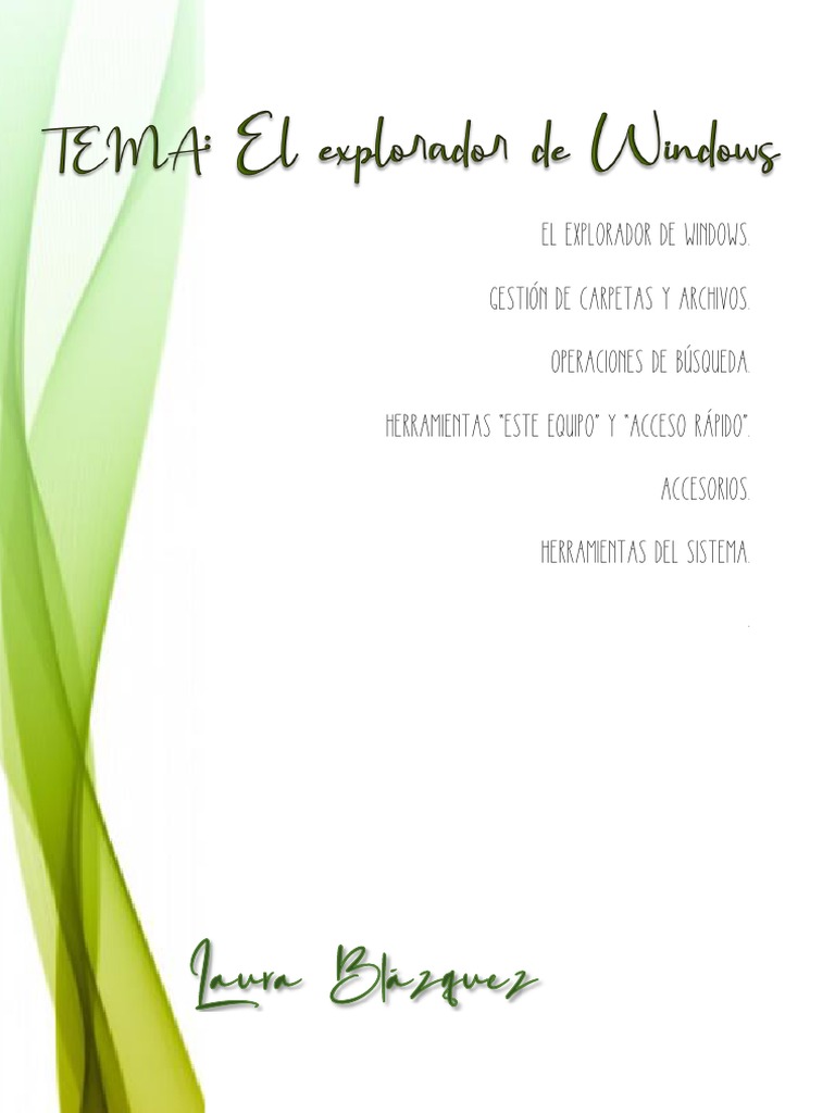 3. EXPLORADOR-DE-WINDOWS | PDF | Archivo de computadora | Ventana (informática)