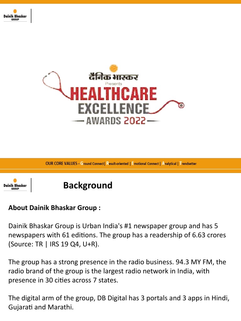 Health Awards 2022 | PDF | Health Care | Medical Specialties