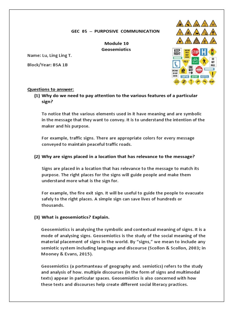 Lu Bsa1 Bgec05 Module 10 Pdf You Tube Target Audience