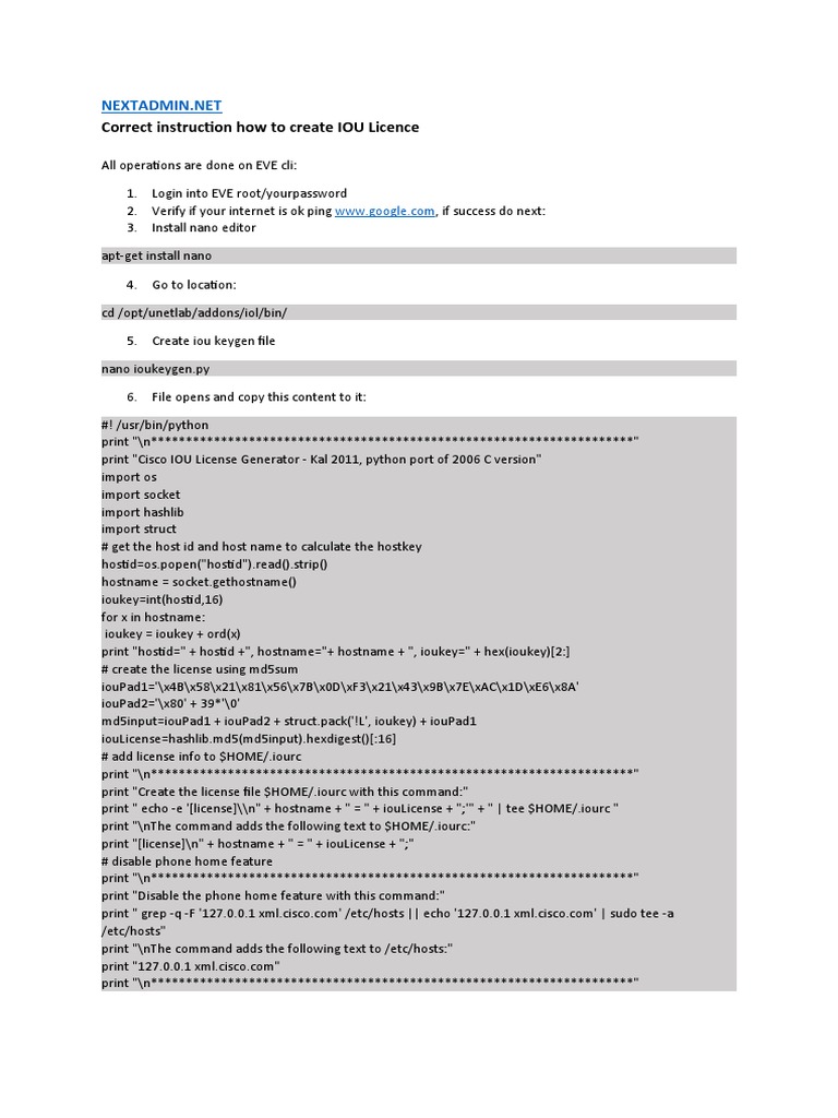 Correct Instruction How To Create IOU Lic | PDF | Software Development ...