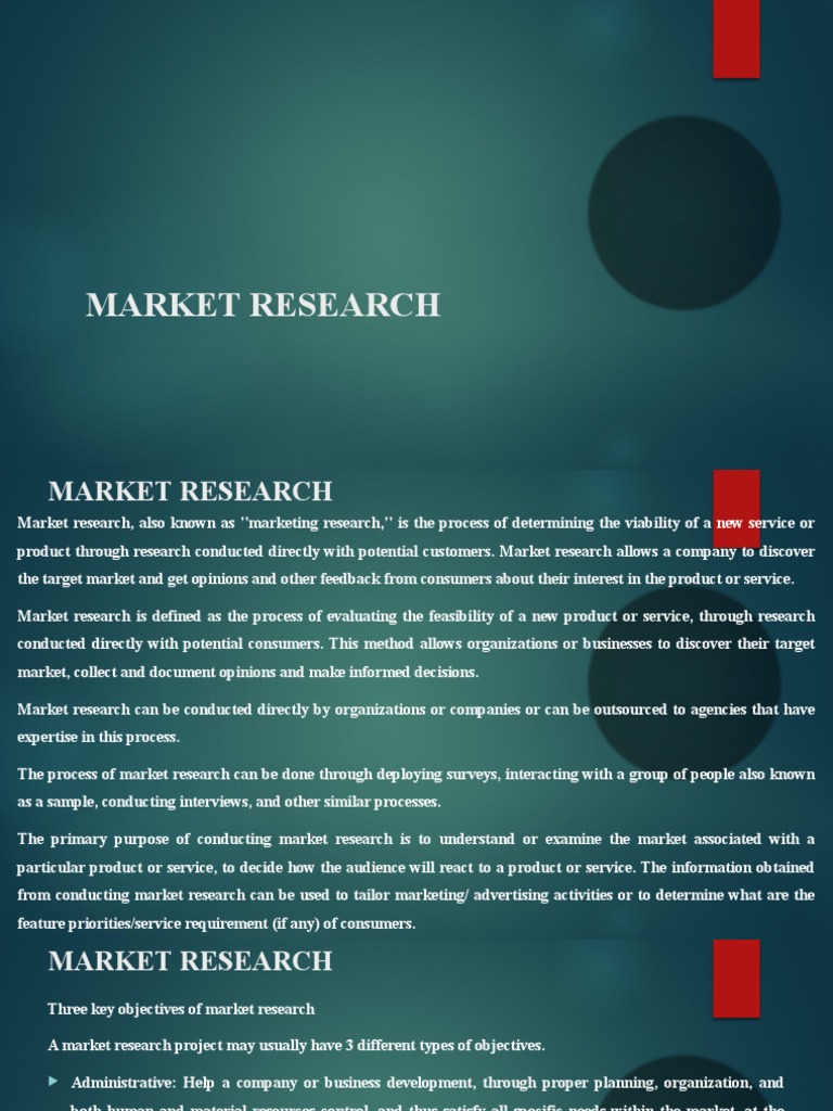 Unit 2 Marketing Research | PDF | Marketing Research | Market (Economics)