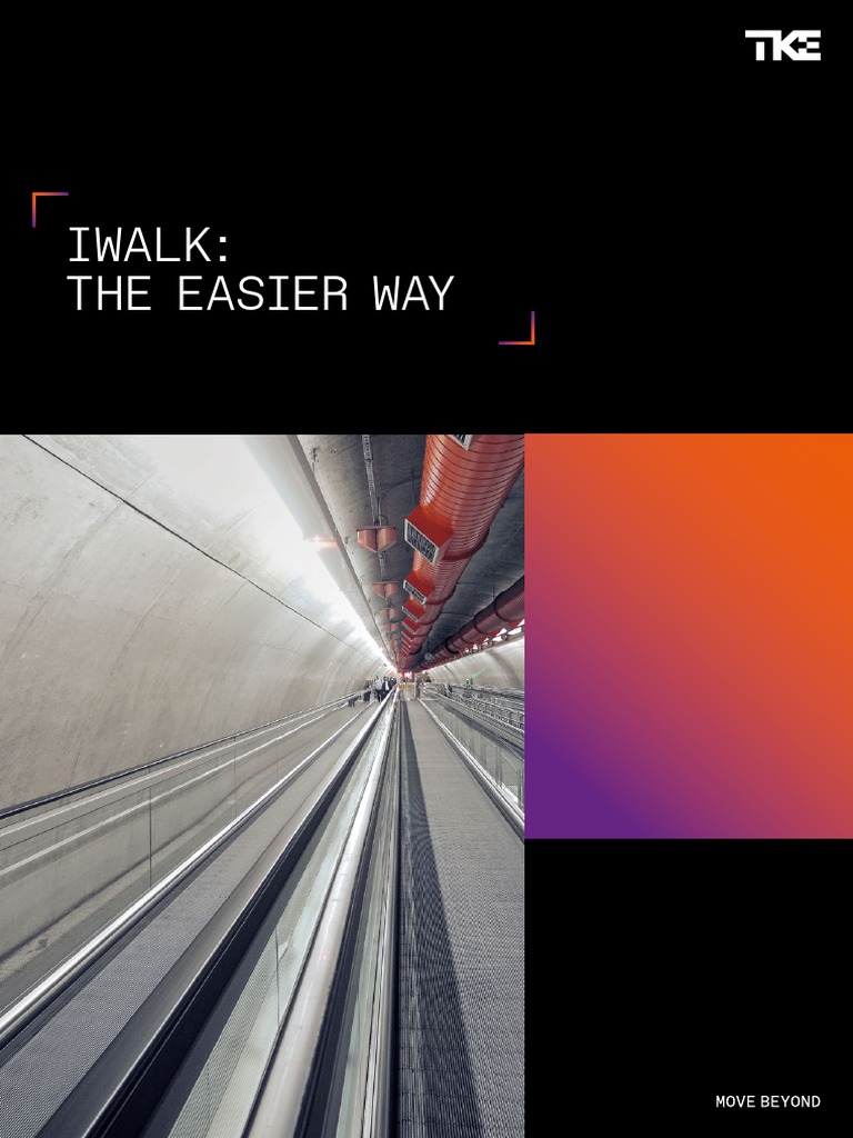 TKE Iwalk-Brochure | PDF | Efficient Energy Use | Escalator