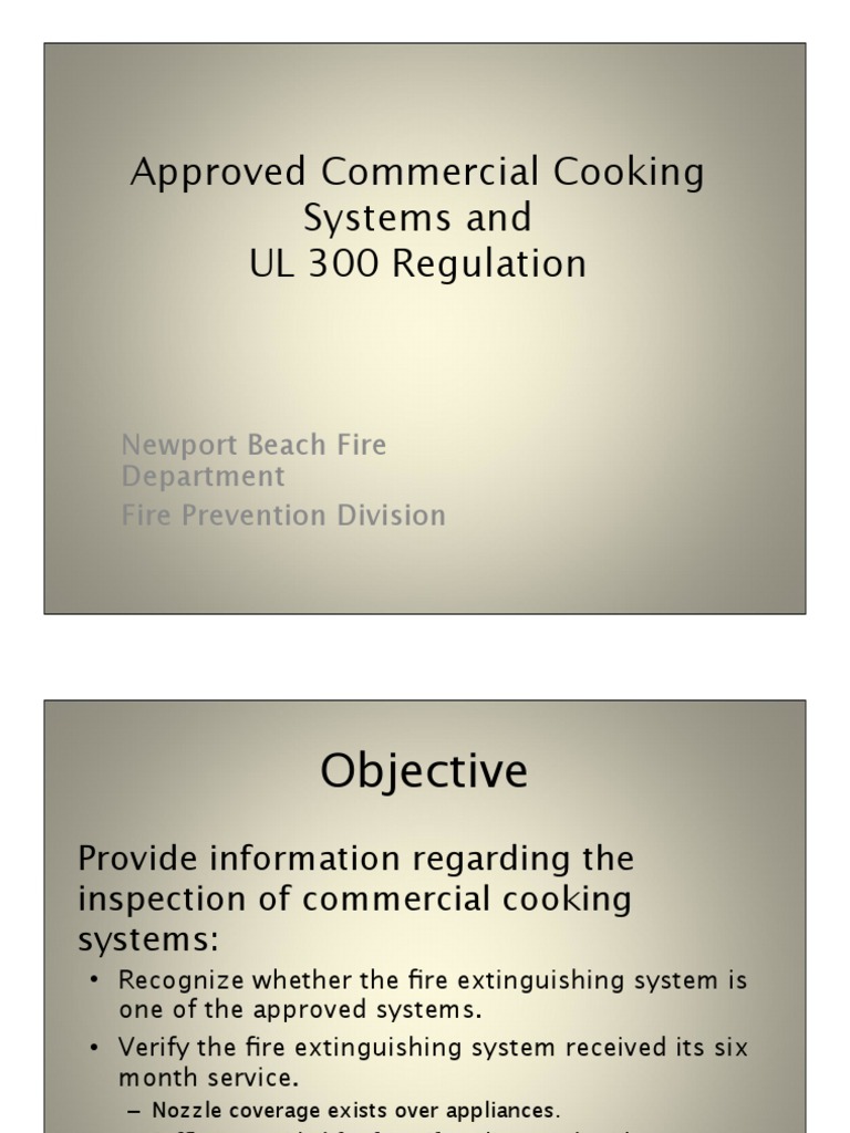 Kitchen UL 300 | PDF | Building Engineering | Safety