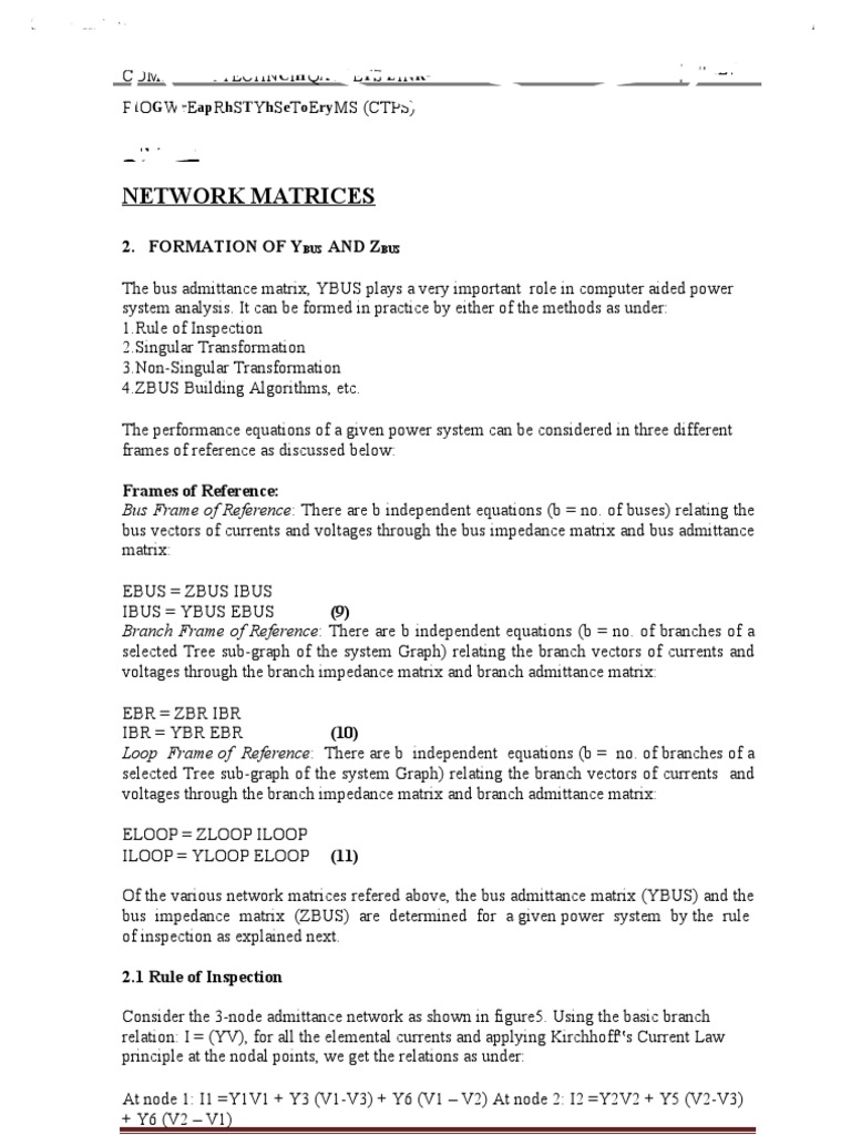 Chapter-1 - Graph Theory - Network Matrices | PDF | Matrix (Mathematics ...