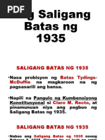 Batas NG Pilipinas NG 1902 o Batas Cooper | PDF