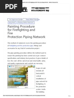 Fire Fighting Hydrant Layout Schematic Drawing | PDF | Chemical ...