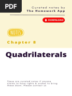 Quadrilaterals Class 9 Notes With Important Questions | PDF | Rectangle ...