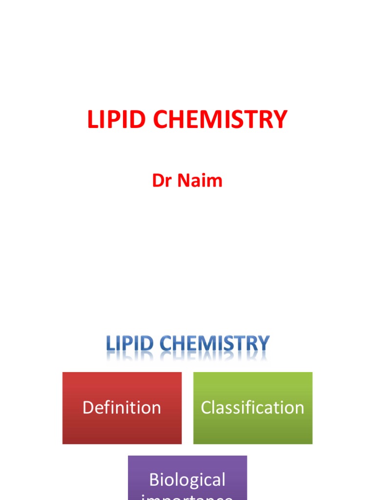 Overview of Simple Lipids and Classification | PDF | Lipid | Triglyceride