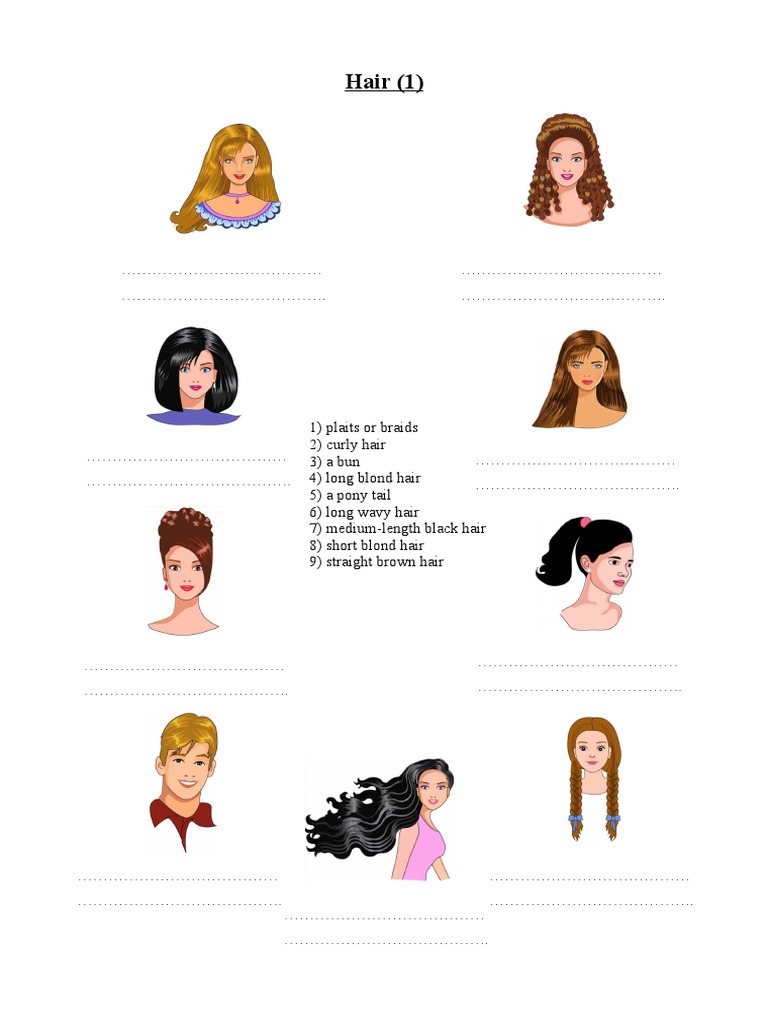 Different Hair Styles: A List and Brief Description of Nine Common ...