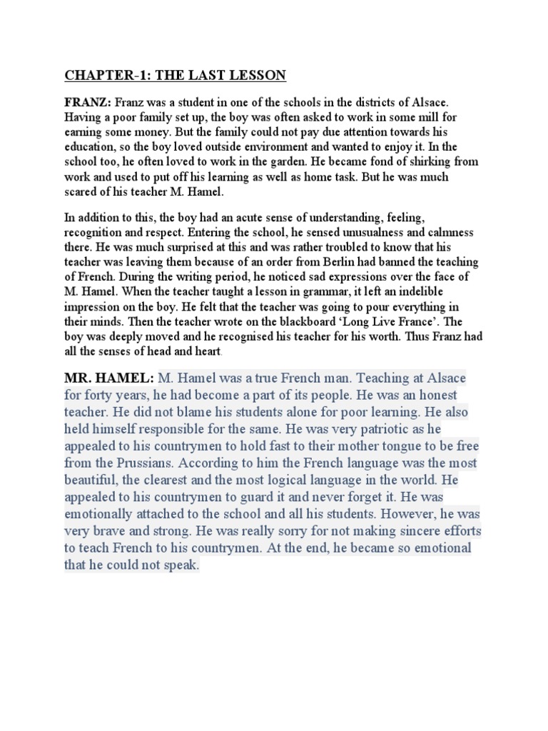 Chapter 1 Flamingo | PDF