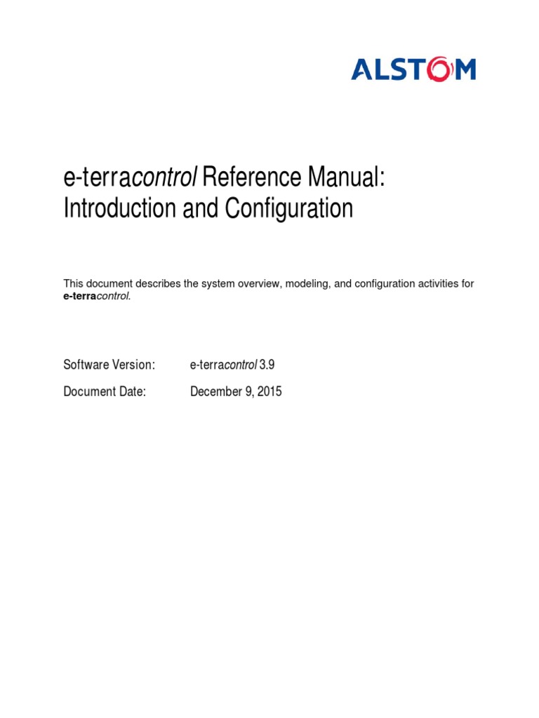 E-Terracontrol 3.9 Reference Manual - Introduction and Configuration ...
