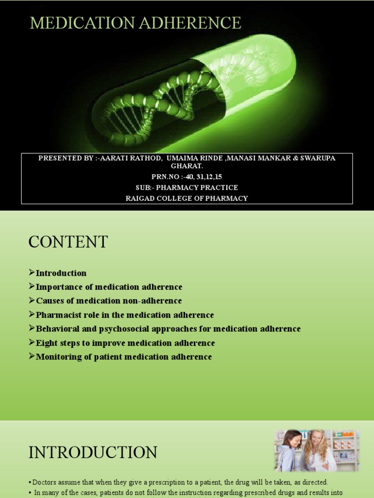 Presentationpp 31 40 12 15 | PDF | Pharmacy | Drugs