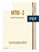 Tablas MTM | PDF | Articulaciones | Cuerpo humano
