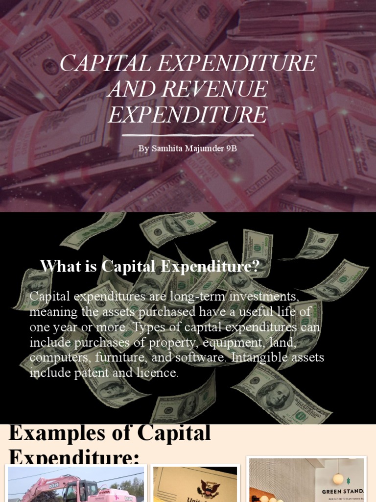 Capital vs Revenue Expenditure Explained | PDF | Expense | Capital ...