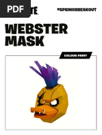 Nightwing Mask Paper Craft | PDF