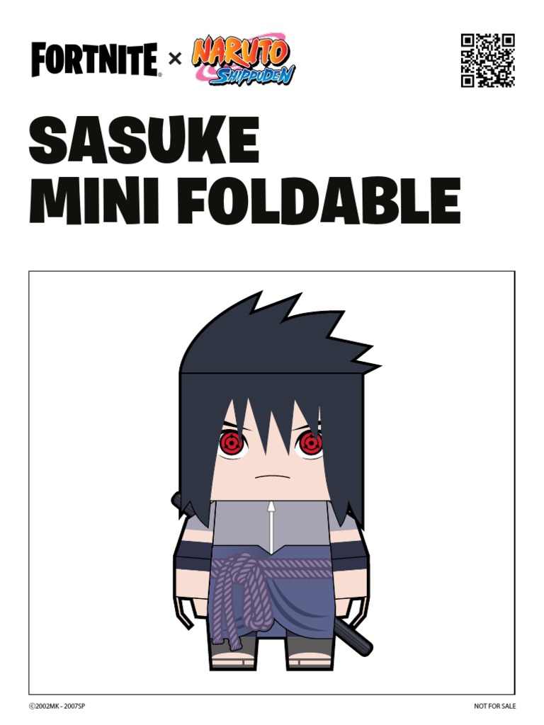 Step-by-Step Instructions for Building a Foldable Mini SASUKE Figure ...