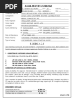 Vanning Report Format | PDF | Cargo | Freight Transport