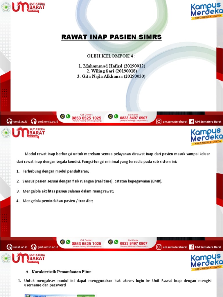 Kelompok 4 Simrs | PDF