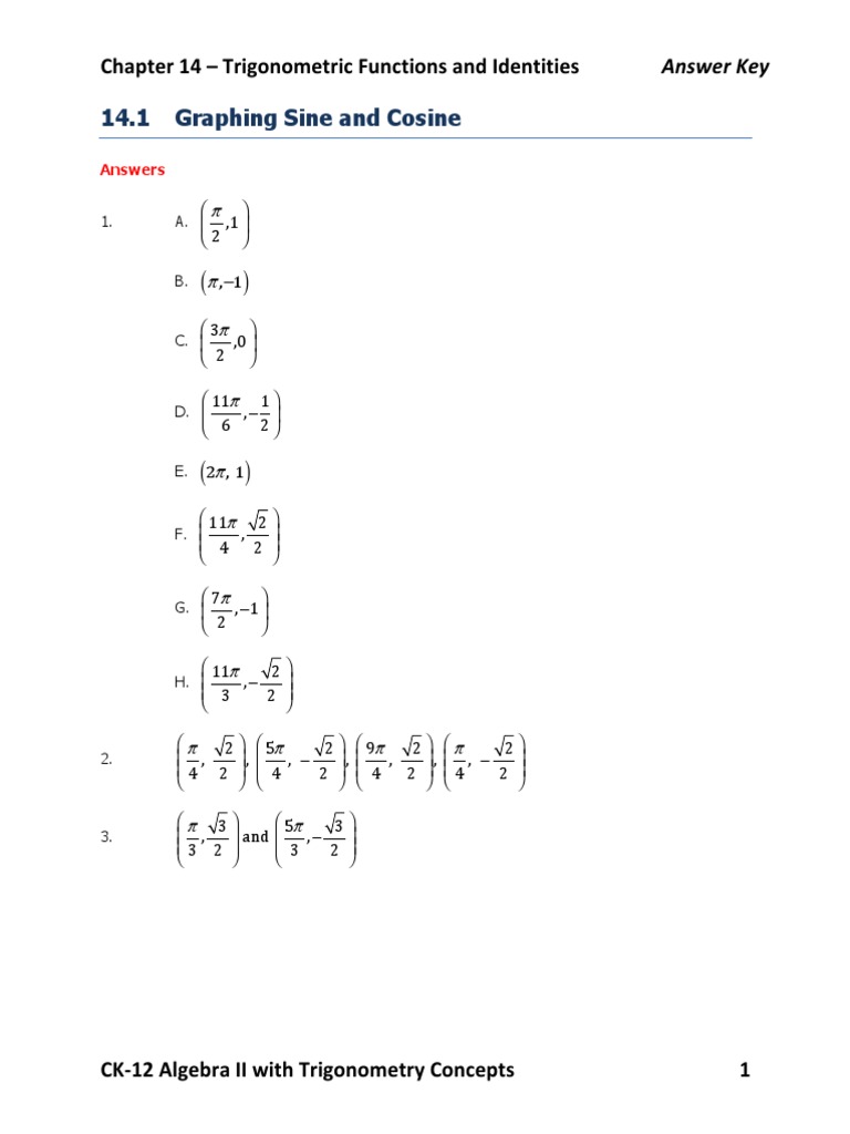 Answer Key - CK-12 Chapter 14 Algebra II WithTrigonometry Concepts ...