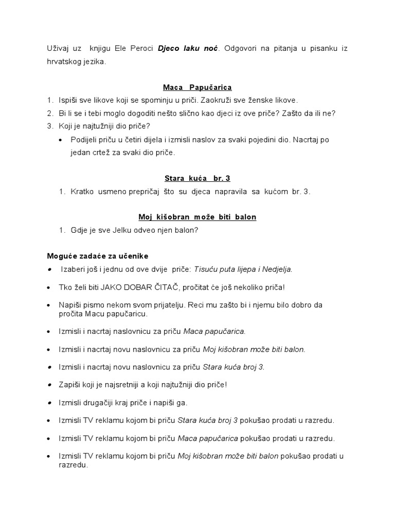 Djeco, Laku Noc | PDF