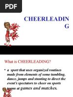Cheerleading Cheers and Yell Examples | PDF