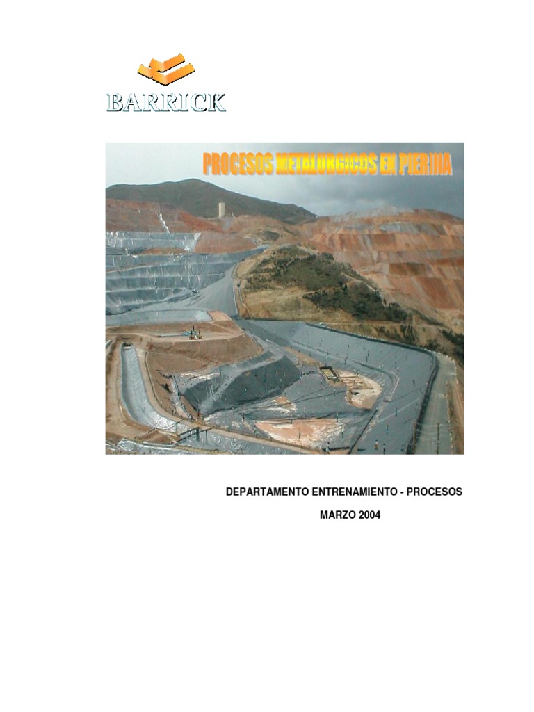 Procesos Metalurgicos en Pierina | PDF | Minería