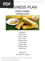 Sample Production Plan (Business Plan) | PDF | Cooking, Food & Wine