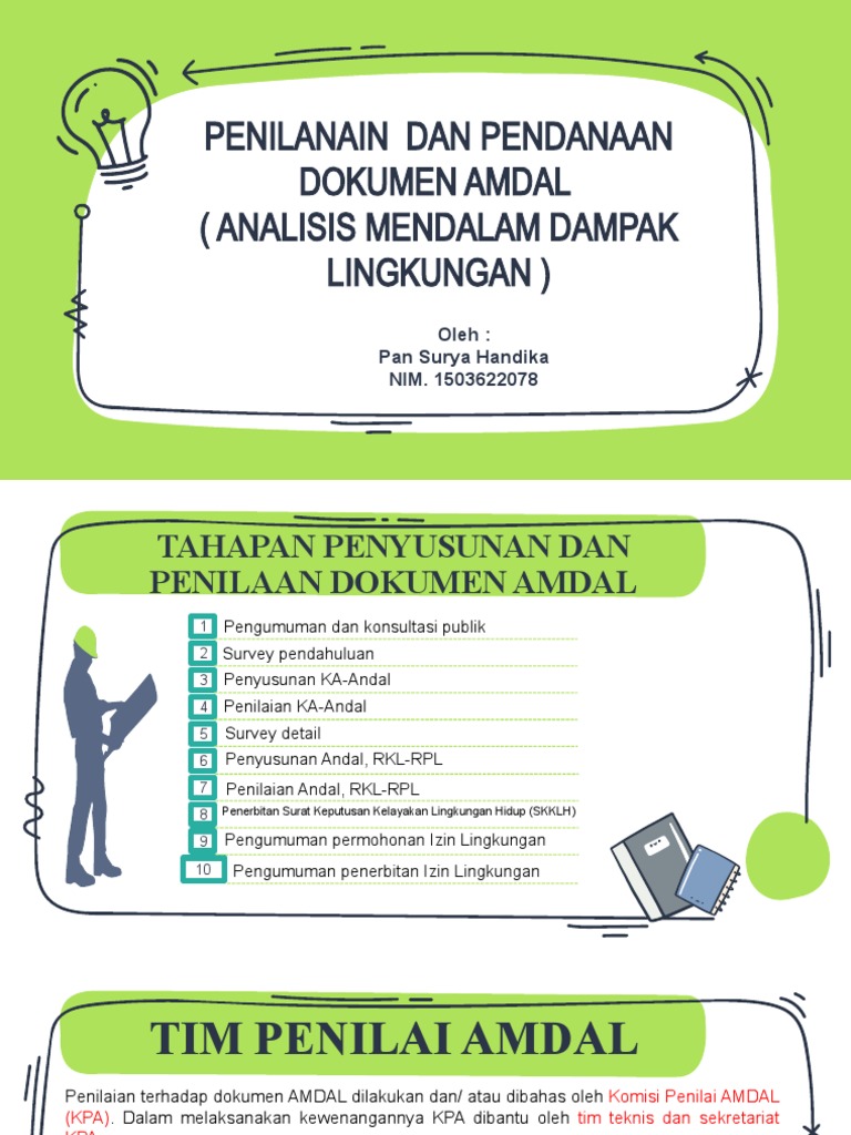 PENILAIAN DOKUMEN AMDAL | PDF