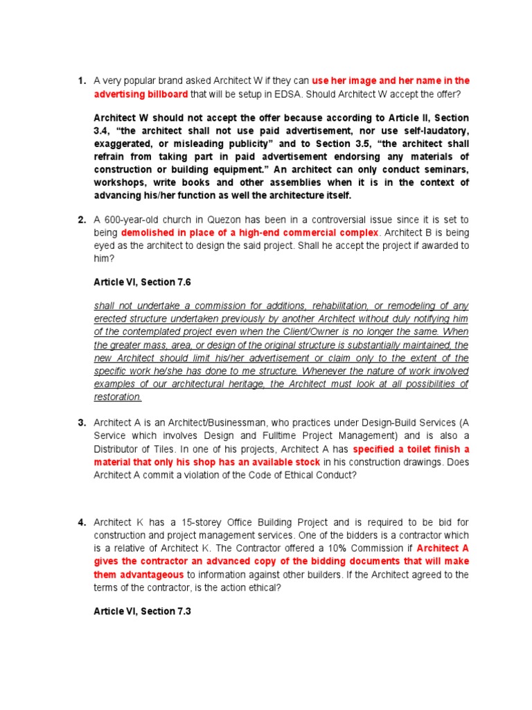 Activity 1 For Arpp | PDF | Architect | Business Activity 1 For Arpp | PDF | Architect | Business