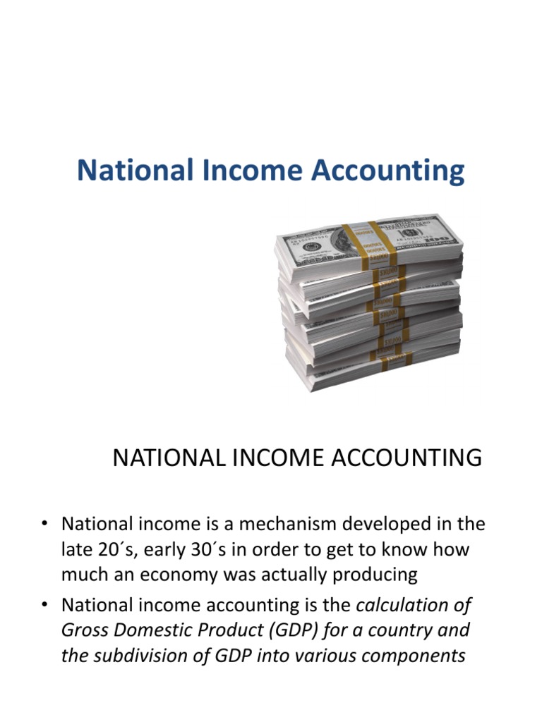 National Income Accounting - 2020 - Print | PDF | Gross Domestic ...