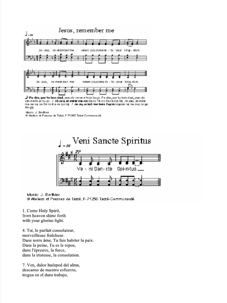 Jesus, Remember Me | PDF