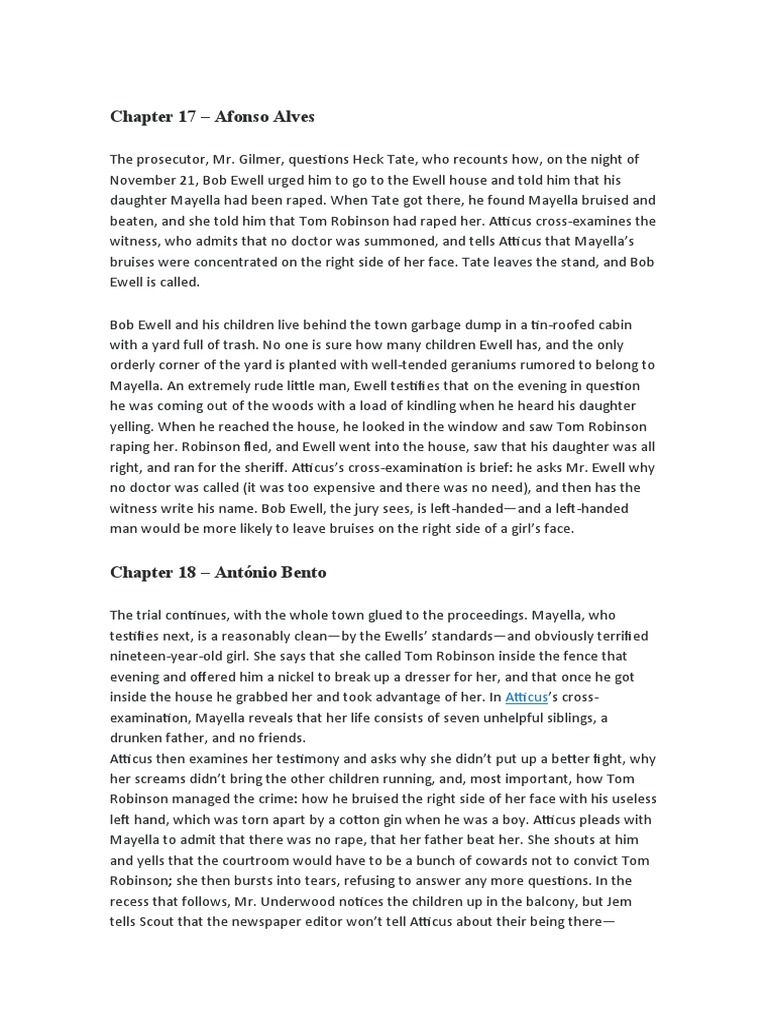 How To Kill A Mockingbird - Presentation | PDF | To Kill A Mockingbird ...