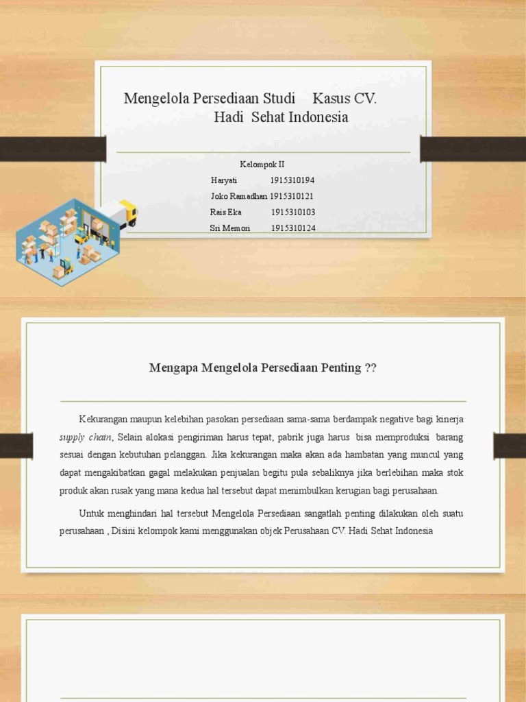 Rantai Pasok Kelompok 2-Compressed (1) - Dikompresi | PDF
