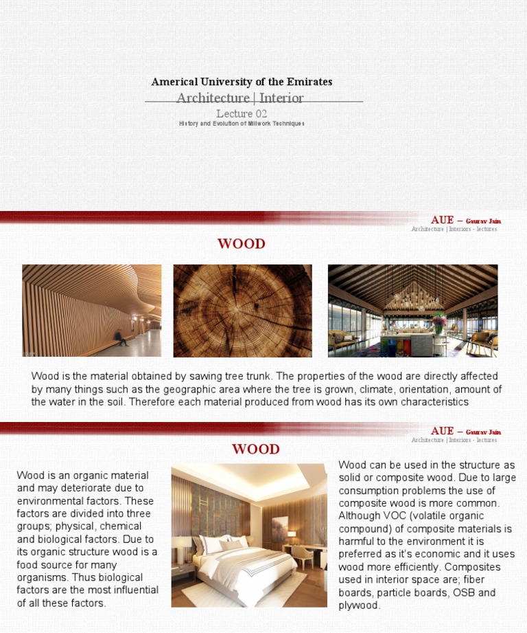 History and Evolution of Millwork Techniques | PDF | Wood | Cabinetry