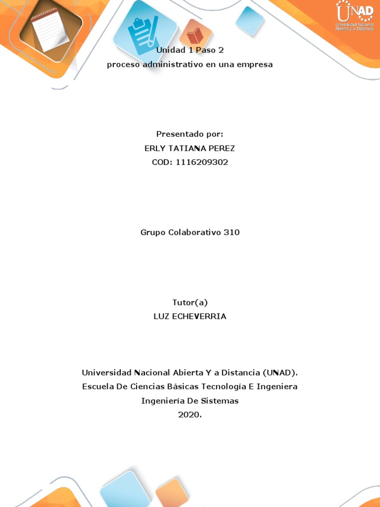 Paso 2 - Actividad Individual | PDF | Planificación | Logística