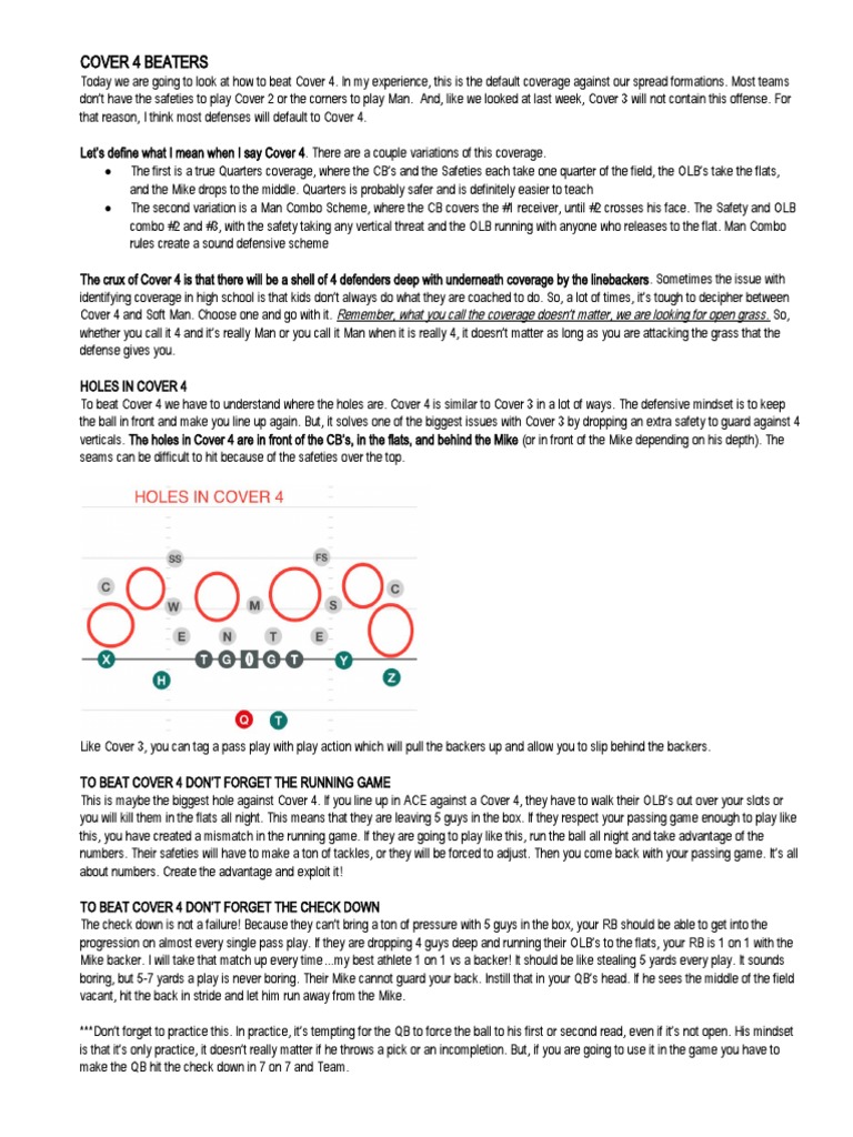 Cover 4 Beaters | PDF