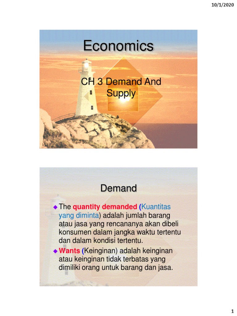 Sesi 2 - CH 3-Demand and Supply-PARKIN - Ind | PDF