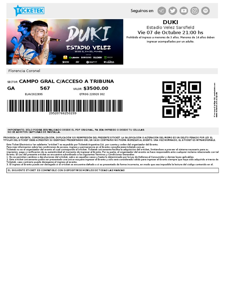 Florencia Coronel Duki eZBYixFB | PDF | Informática