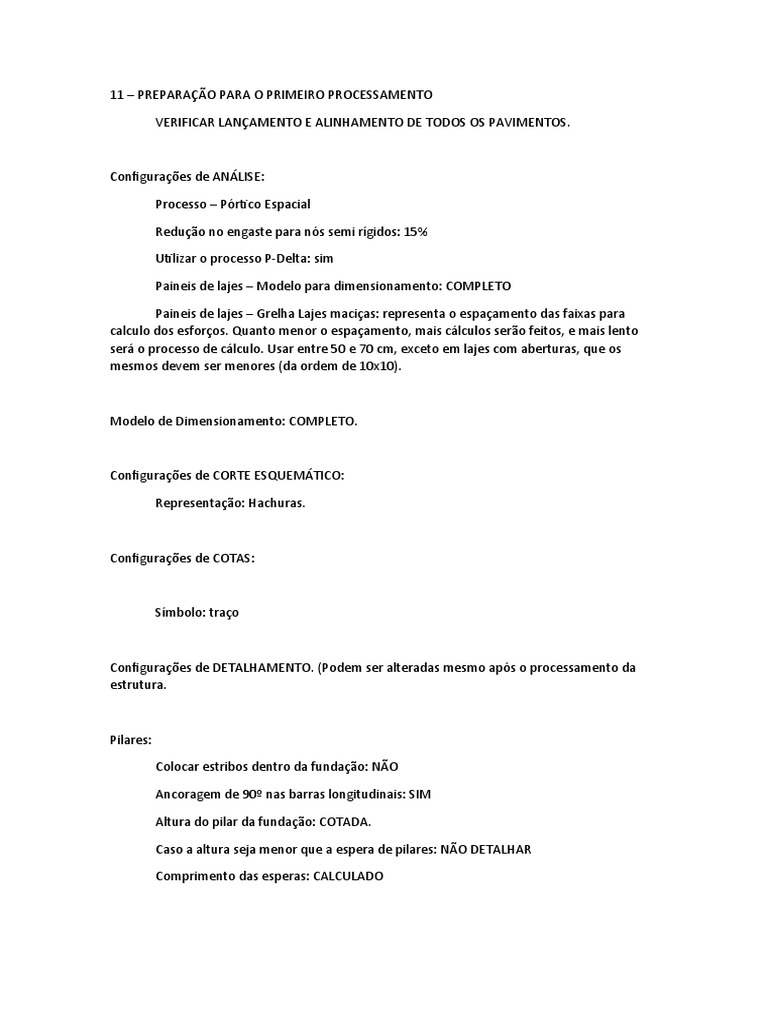 Modulo 2 - Processamento e Dimensionamento | PDF | Flexão (Física) | Viga