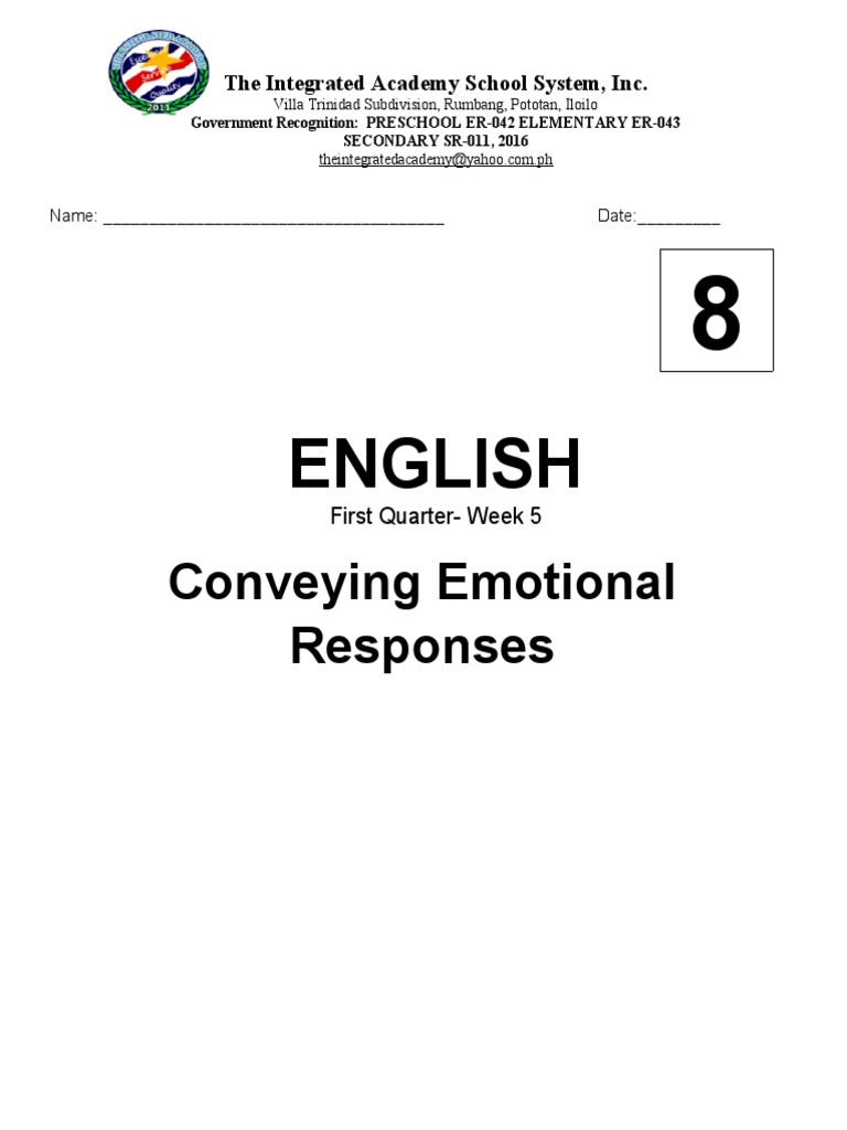 Eng8 Q1 W5 EDITED | PDF