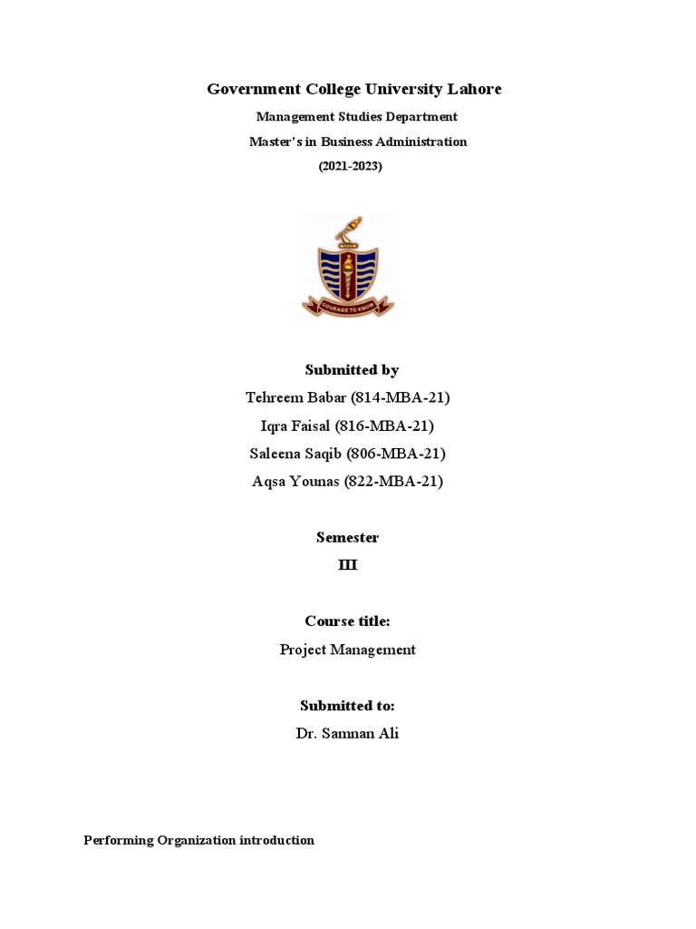 Project Management - Week 2 | PDF | Concrete | Engineering