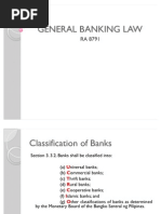 General Banking Law Of 2000 Overview Pdf Banks Loans
