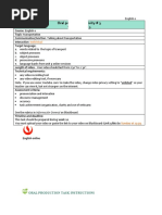 The Five Sentence Structures (SV, SVC, SVO, SVOO, SVOC) | PDF | English ...