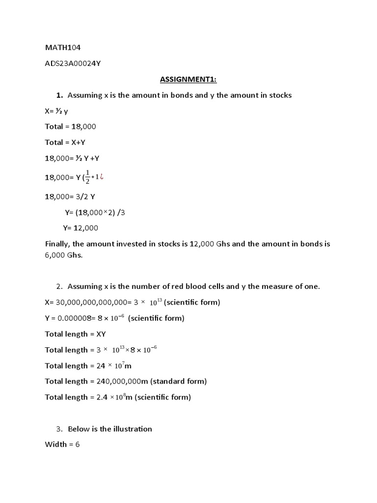 Math104 Assignment1 Pdf