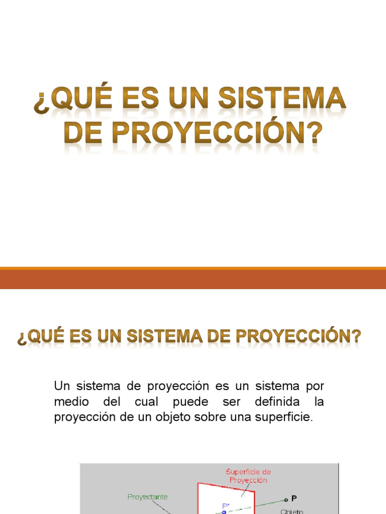 Que es sistema de proyeccion | PDF | Perspectiva (Gráfica) | Geometria ... Que es sistema de proyeccion | PDF | Perspectiva (Gráfica) | Geometria ...