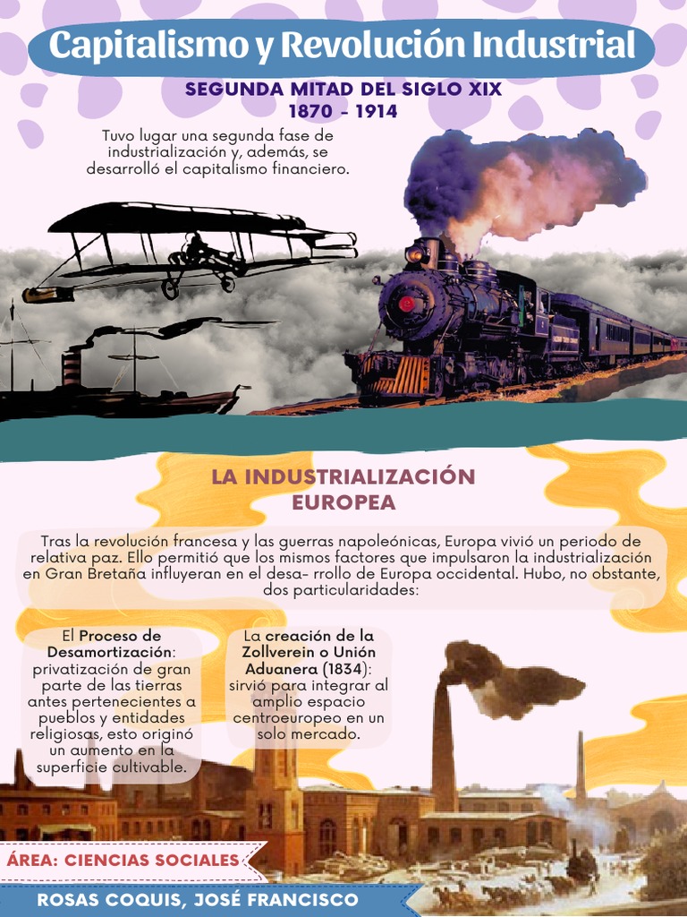 Capitalismo y Revolución Industrial - Jose F. Rosas | PDF | Revolución industrial | Gran depresion